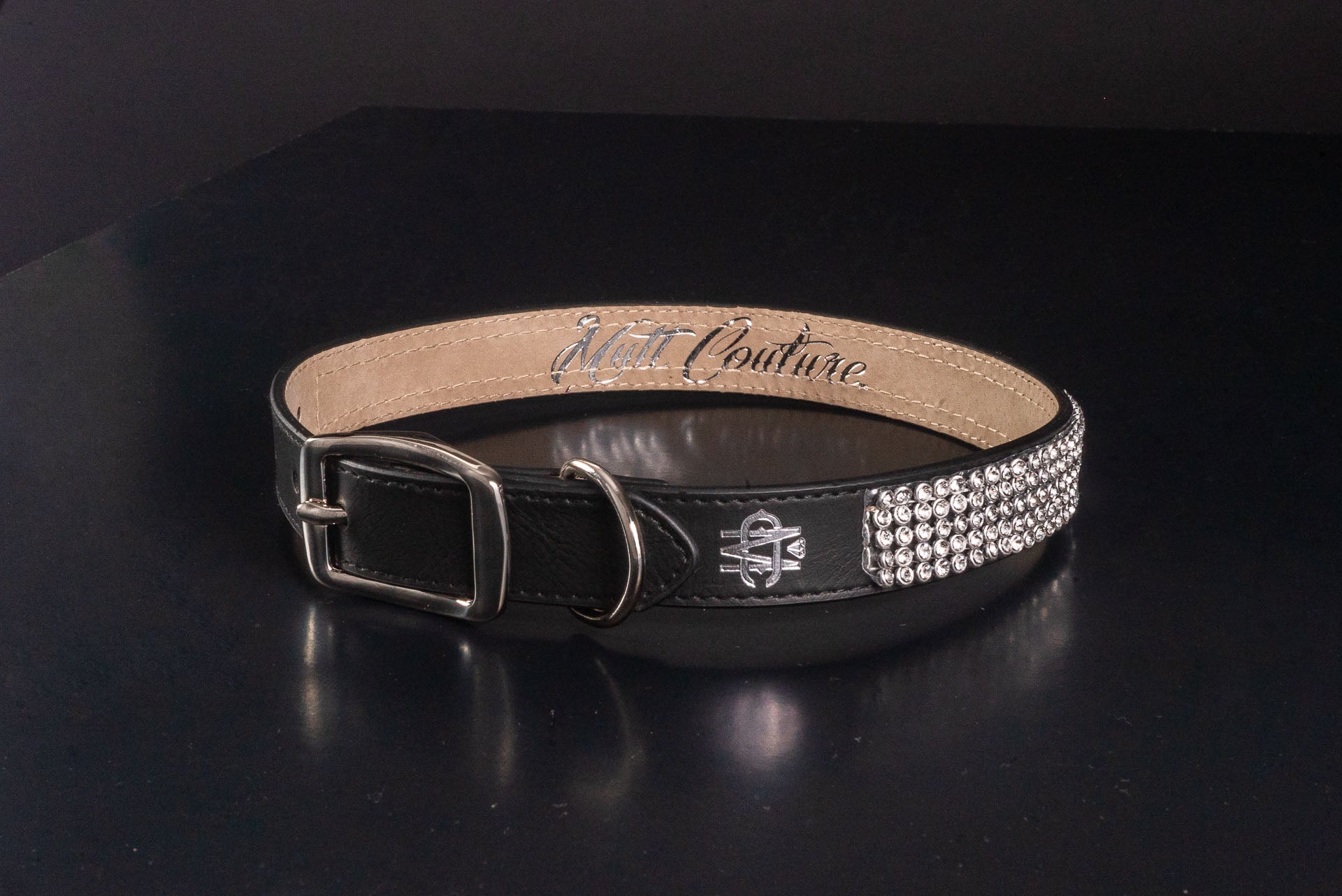 Diamond Leather Collar – Mutt Couture